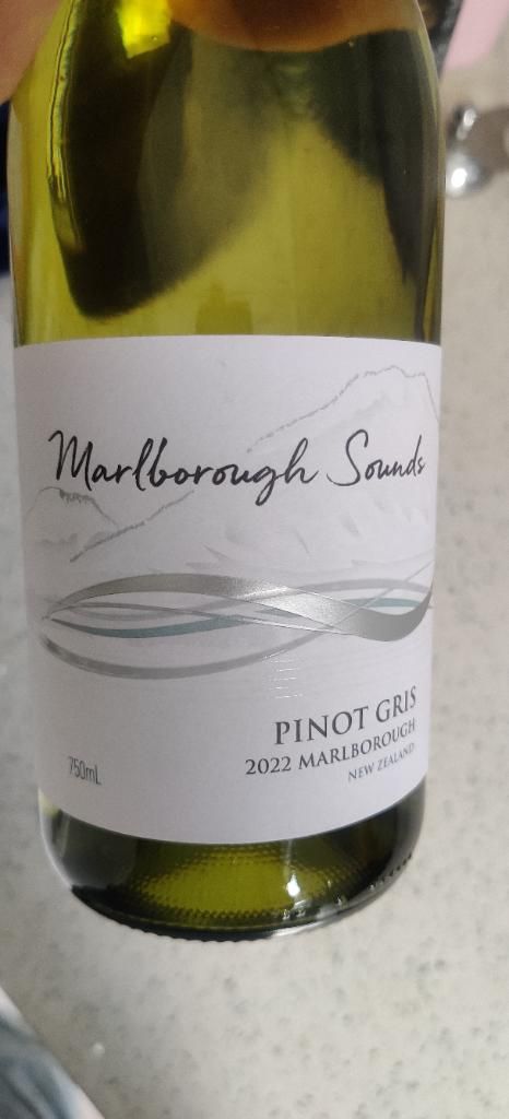 2024 Marlborough Sounds Pinot Gris, New Zealand, South Island ...