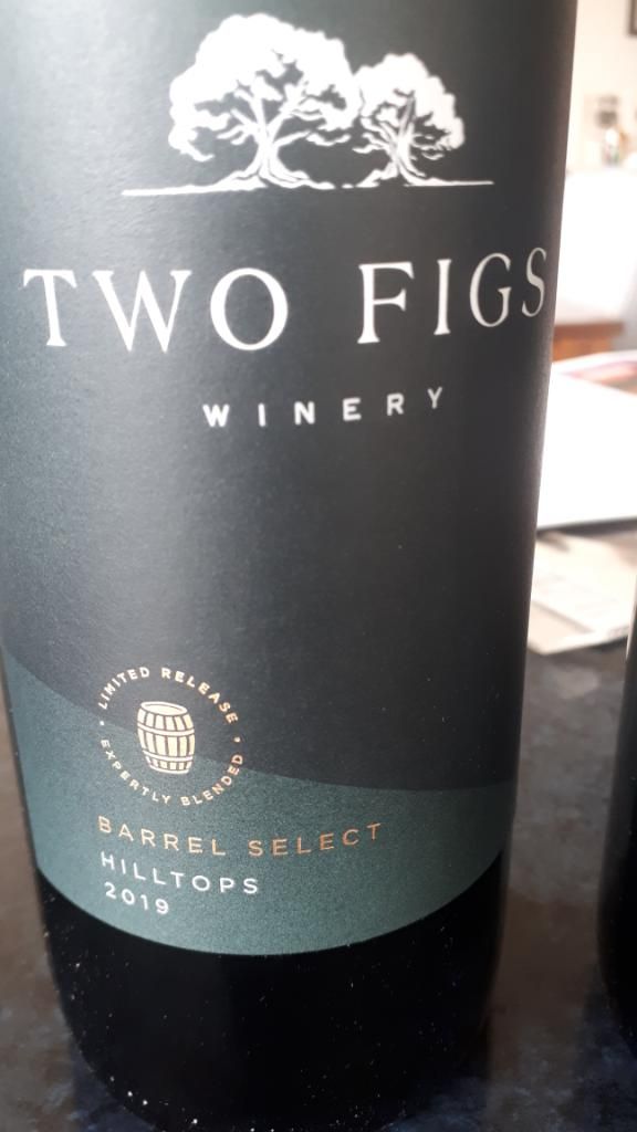 2019 Two Figs Winery Shiraz Barrel Select, Australia, New South Wales ...