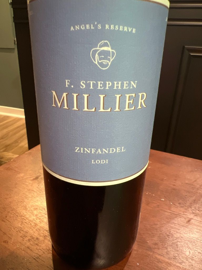 2021 F. Stephen Millier Zinfandel Angel's Reserve Amador County, USA ...