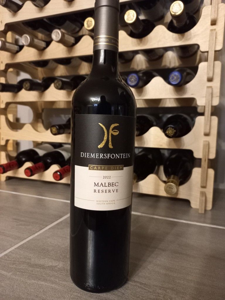 2022 Diemersfontein Malbec Reserve, South Africa, Coastal Region ...
