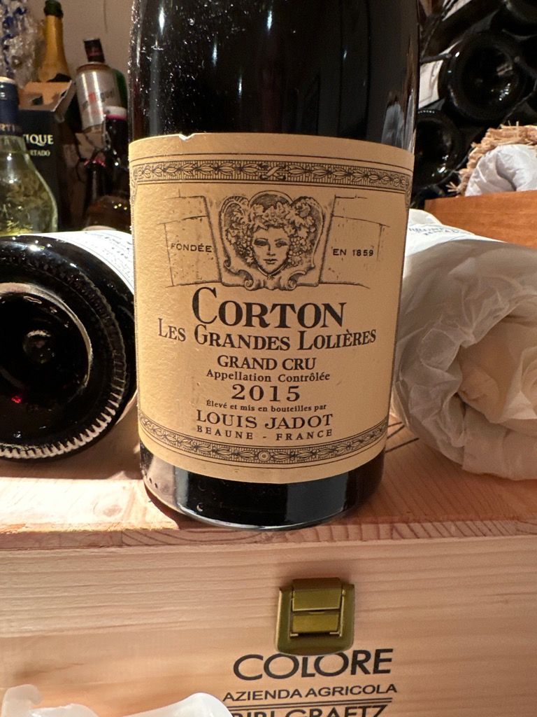 2015 Louis Jadot Corton-Les Grandes Lolières, France, Burgundy, Côte de ...