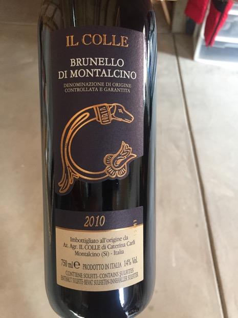 2009 Azienda Vitivinicola Il Colle Brunello di Montalcino, Italy ...