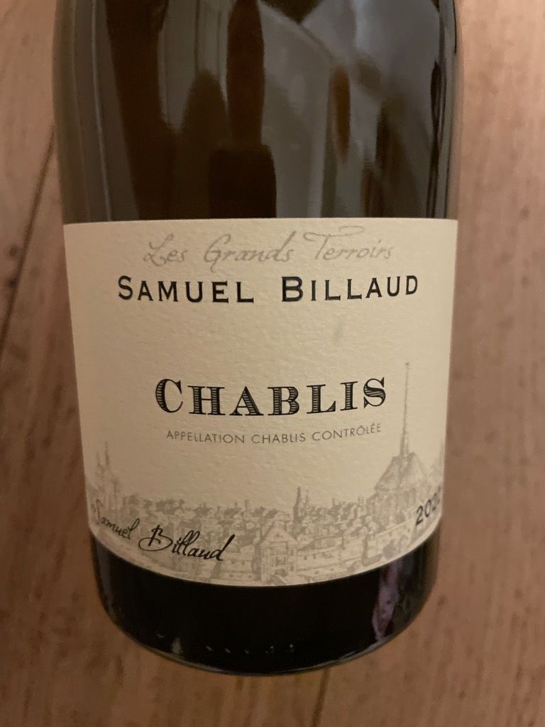 2022 Samuel Billaud Chablis, France, Burgundy, Chablis - CellarTracker