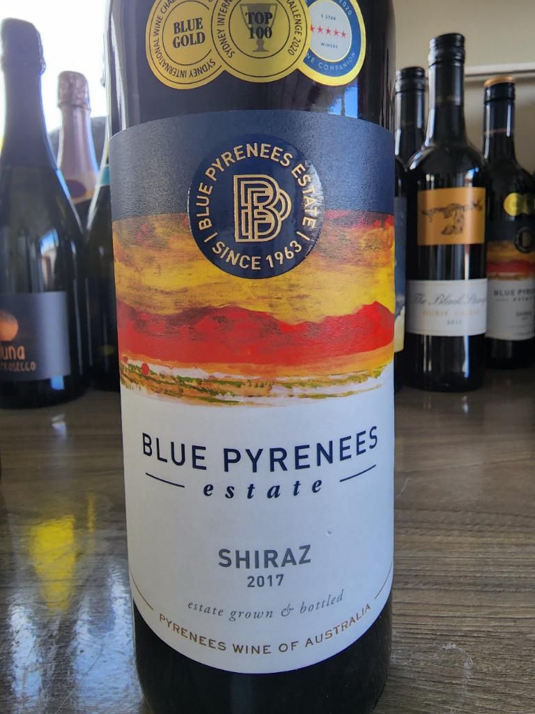 2017 Blue Pyrenees Estate Shiraz Dry Grown, Australia, Victoria ...