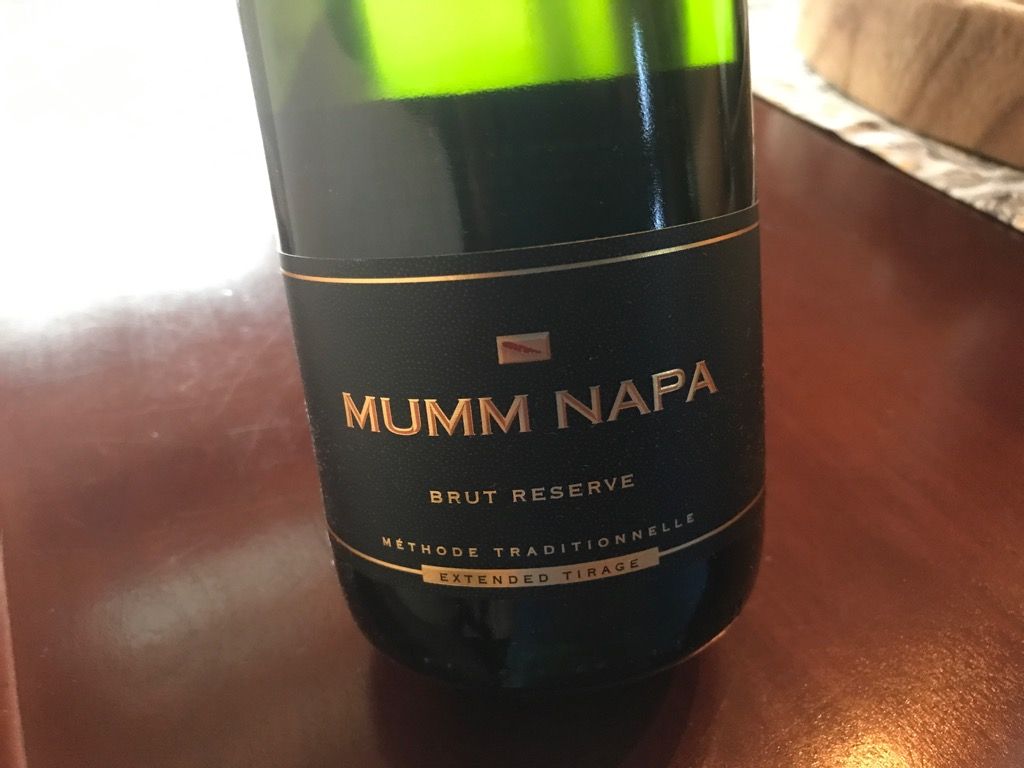 NV Mumm Napa Brut Reserve Extended Tirage, USA, California, North Coast ...