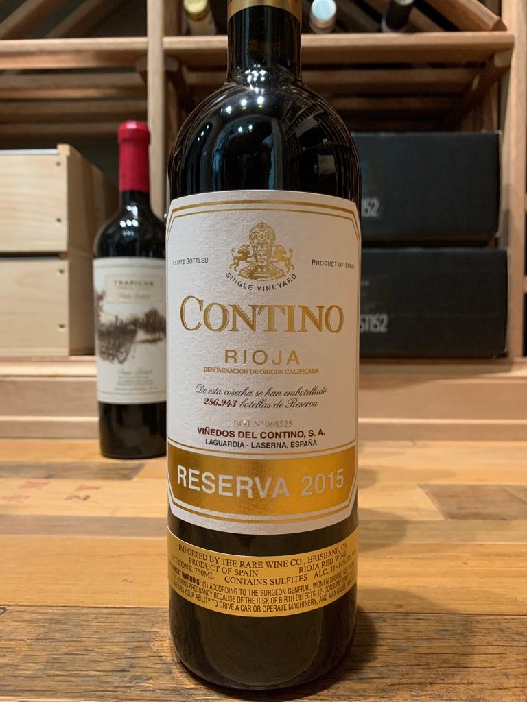2015 Bodegas y Viñedos del Contino Rioja Laserna Reserva, Spain, La ...