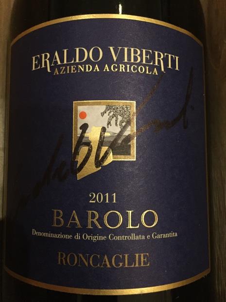 2011 Eraldo Viberti Barolo Riserva, Italy, Piedmont, Langhe, Barolo ...