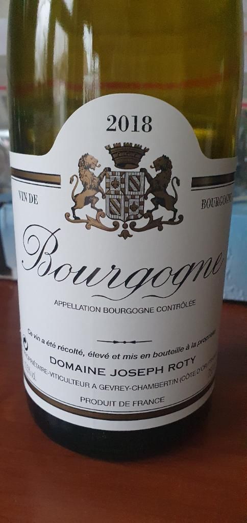 2019 Domaine Joseph Roty Bourgogne Blanc, France, Burgundy, Bourgogne ...