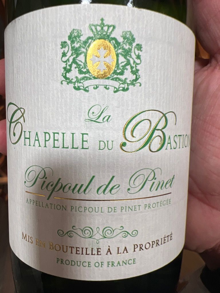 2023 La Chapelle du Bastion Picpoul de Pinet, France, Languedoc ...