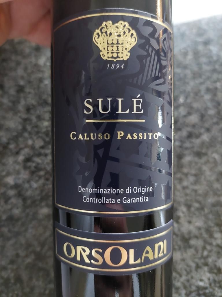2018 Orsolani Erbaluce di Caluso Sulé Caluso Passito, Italy, Piedmont ...