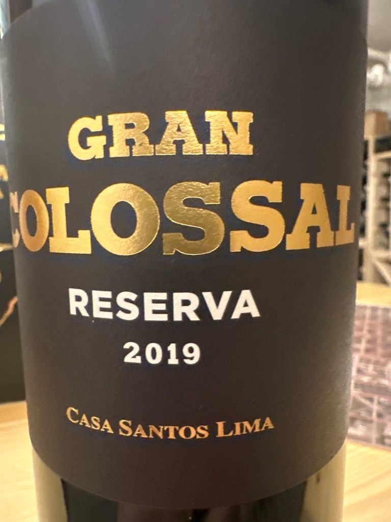 2019 Casa Santos Lima Colossal Grande Reserva, Portugal, Lisboa, Vinho ...