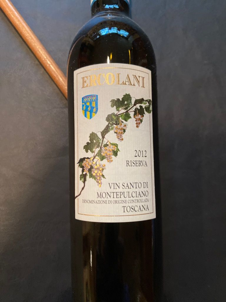 2016 Ercolani Vin Santo di Montepulciano, Italy, Tuscany, Montepulciano ...