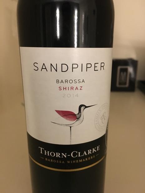 2015 Thorn-Clarke Shiraz Sandpiper, Australia, South Australia, Barossa ...