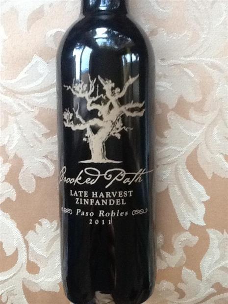 2010 Crooked Path Cellars Late Harvest Zinfandel, USA, California ...