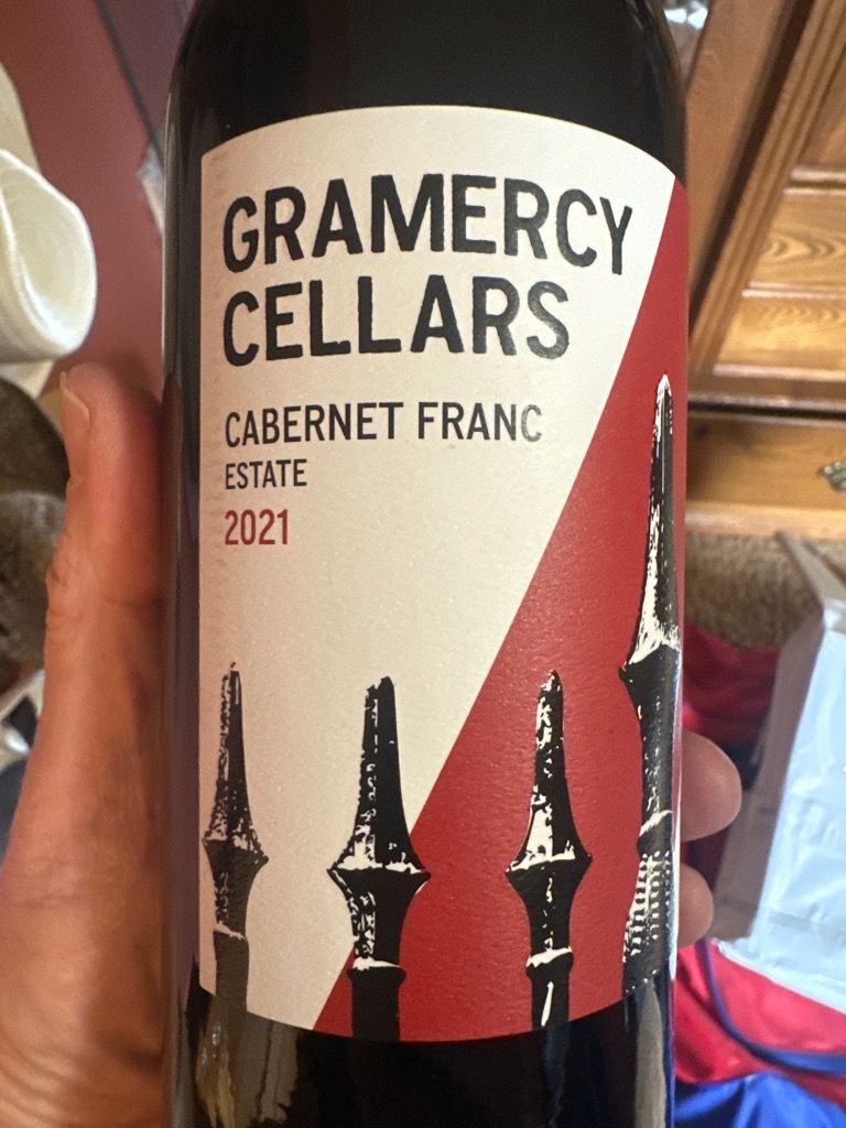 2021 Gramercy Cellars Cabernet Franc MTA Gramercy Estate, USA ...