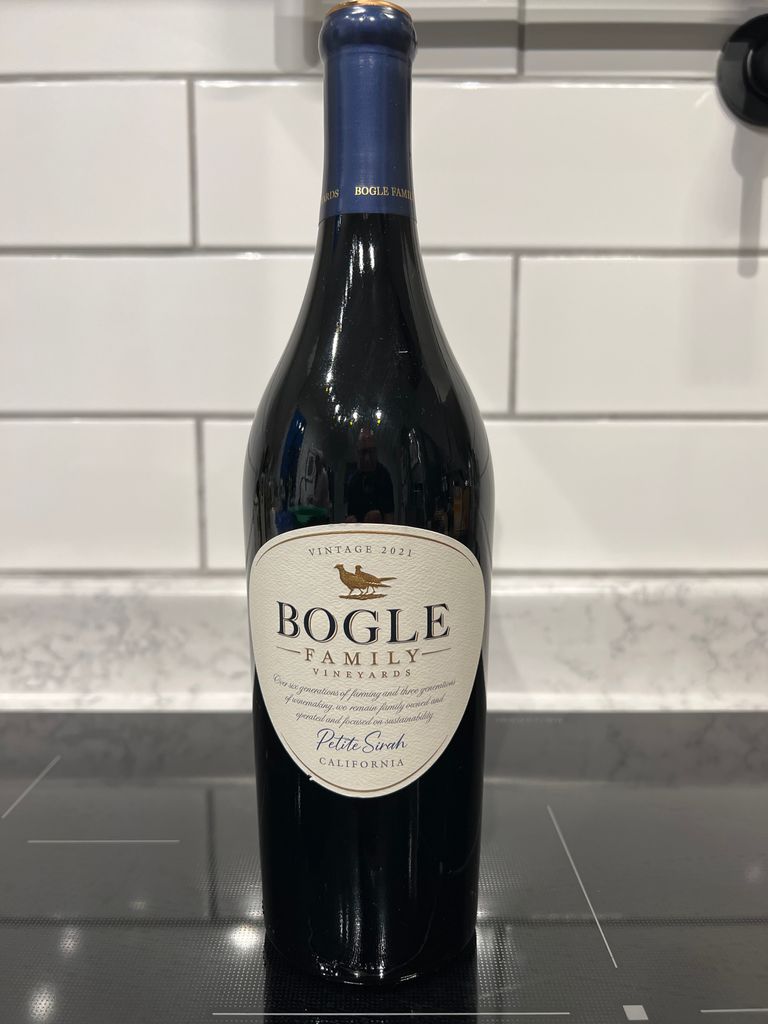 2021 Bogle Vineyards Petite Sirah, USA, California - CellarTracker