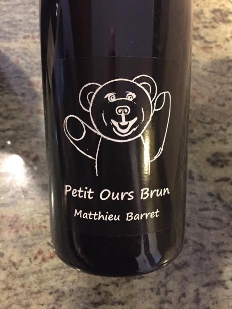 2013 Domaine du Coulet (Matthieu Barret) Côtes du Rhône Petit Ours Brun ...