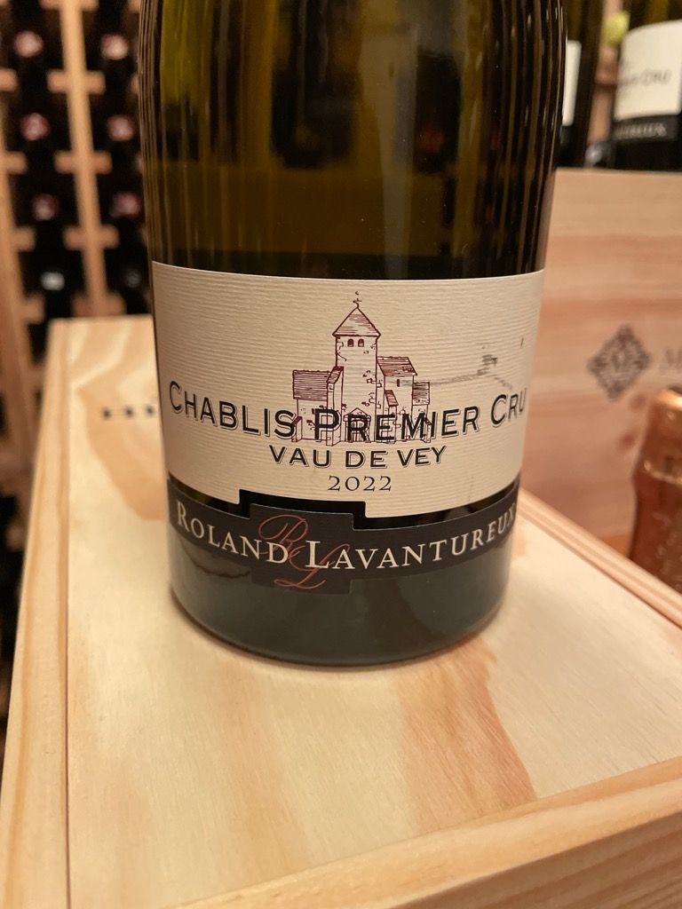 2023 Roland Lavantureux Chablis 1er Cru Vau de Vey, France, Burgundy ...