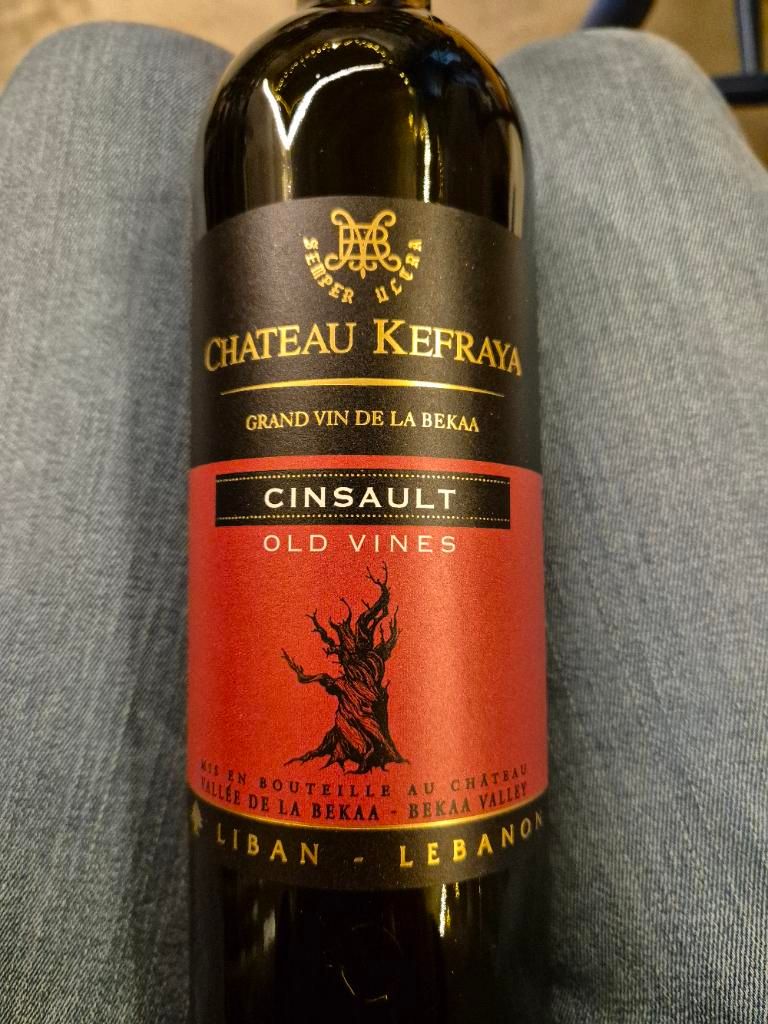 2023 Château Kefraya Cinsault Old Vines, Lebanon, Bekaa Valley ...