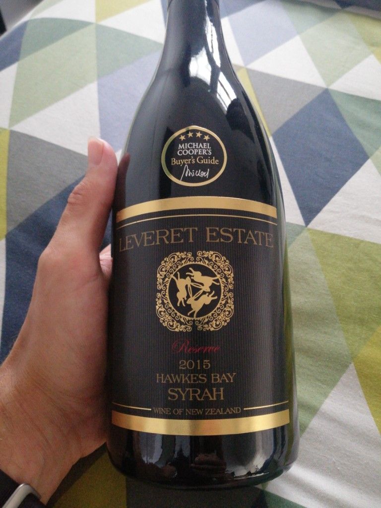 2015 Leveret Estate Syrah Reserve, New Zealand, North Island, Hawke's ...
