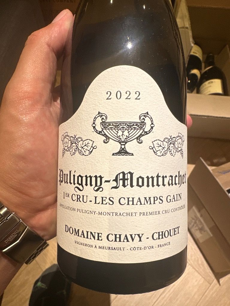 2023 Domaine Chavy-Chouet Puligny-Montrachet 1er Cru Les Champs-Gain ...