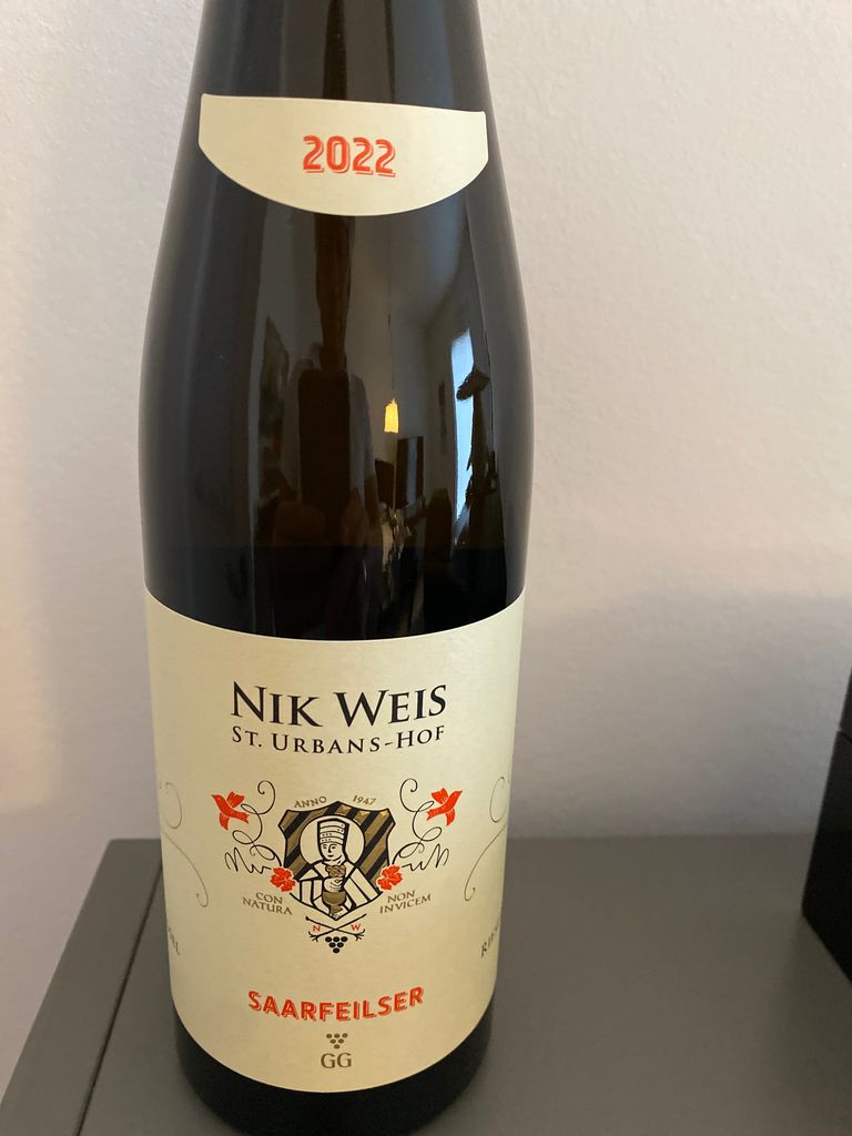 NV Nik Weis / St. Urbans-Hof Saarfeilser Riesling Großes Gewächs ...