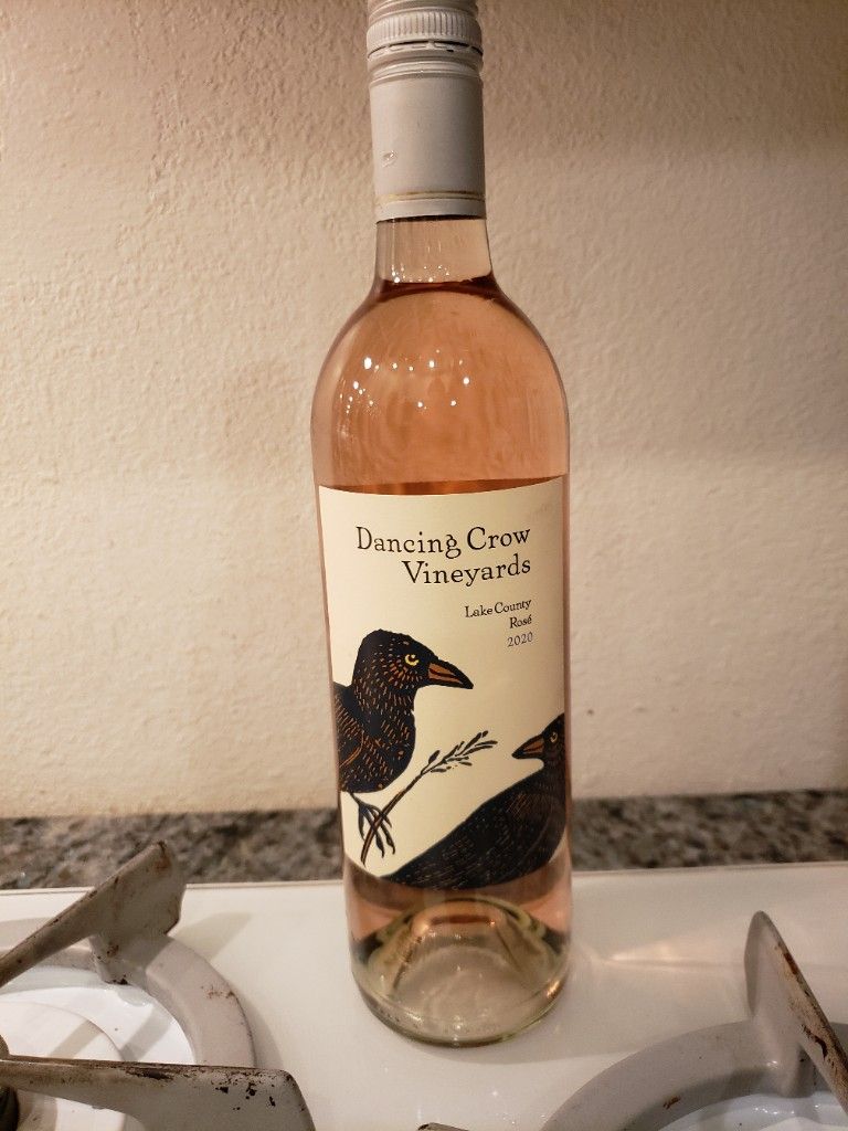 2022 Dancing Crow Vineyards Syrah Rosé, USA, California, North Coast ...