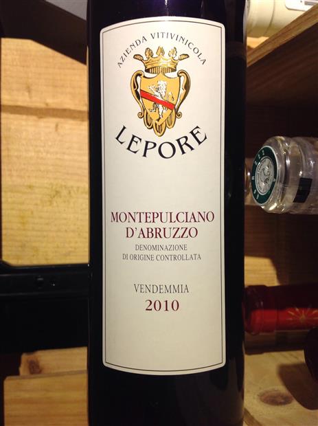2021 Lepore Montepulciano d'Abruzzo, Italy, Abruzzi, Montepulciano d ...