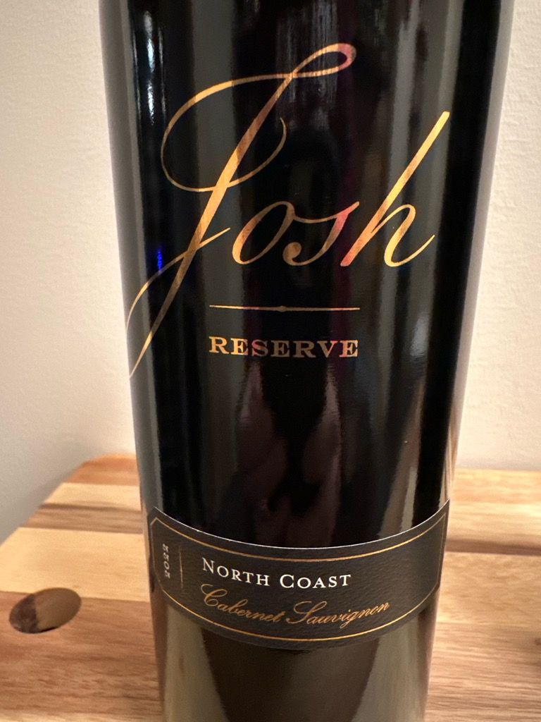 2022 Josh Cellars Cabernet Sauvignon Family Reserve North Coast, USA ...