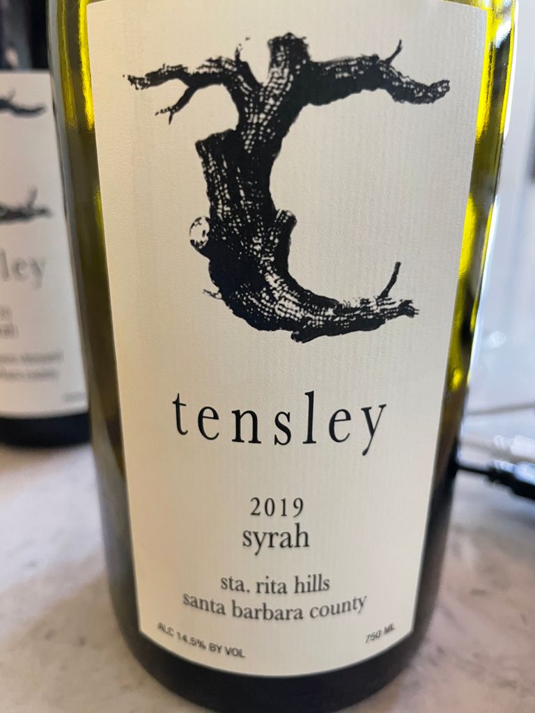 2018 Tensley Syrah Sta Rita Hills, USA, California, Central Coast, Sta ...