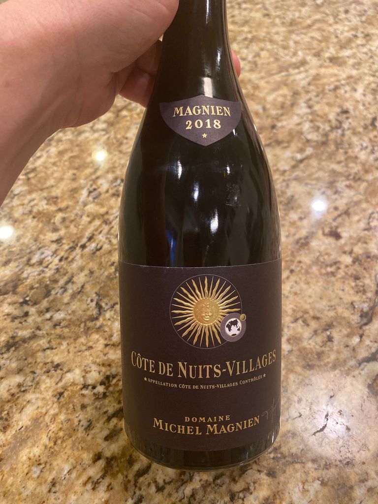 2018 Michel Magnien Côte de Nuits Villages, France, Burgundy, Côte de ...