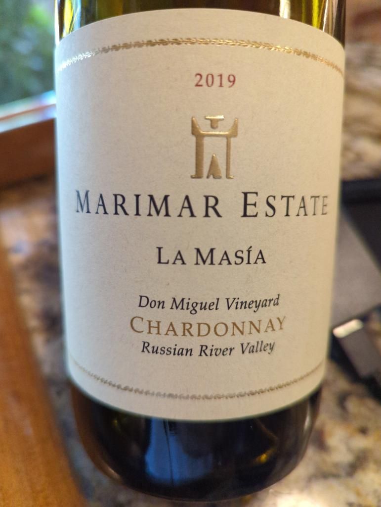 2019 Marimar Estate Chardonnay La Masia Don Miguel Vineyard, USA ...