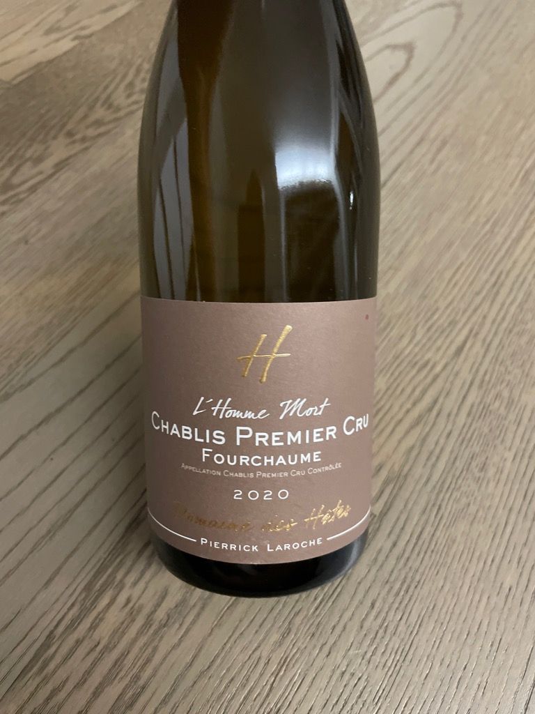 2023 Domaine des Hâtes Chablis 1er Cru Fourchaume L'Homme Mort, France ...