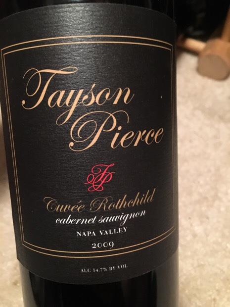 2009 Tayson Pierce Cabernet Sauvignon Cuvée Rothchild, USA, California ...