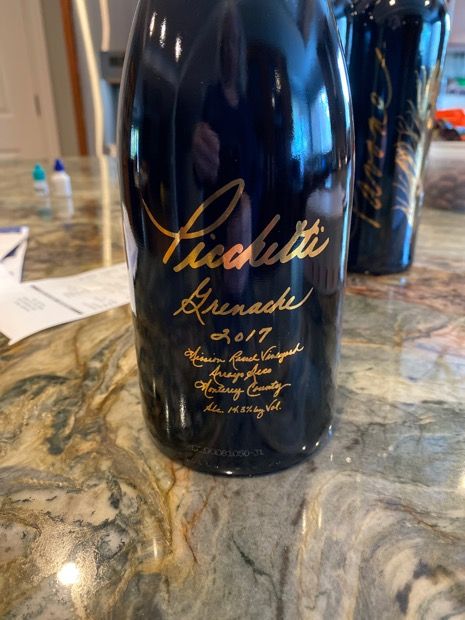 2017 Picchetti Winery Grenache Ventana Vineyards, USA, California ...