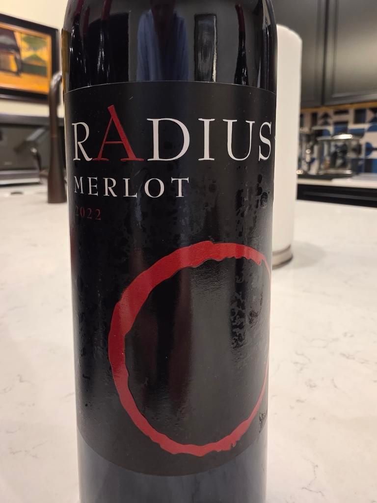 2022 Radius Merlot, USA, Washington, Columbia Valley, Walla Walla ...