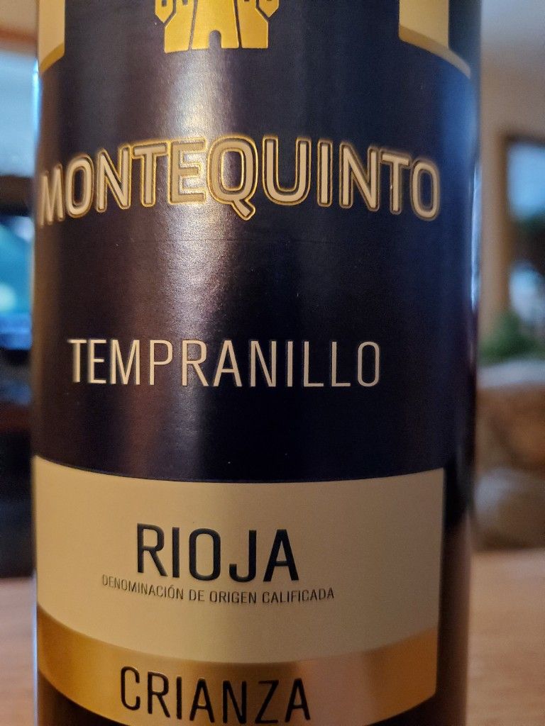 2017 Montequinto Tempranillo Rioja Crianza, Spain, La Rioja, Rioja ...