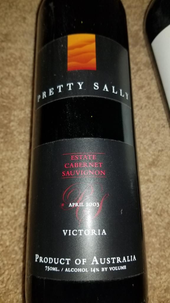 2004 Pretty Sally Cabernet Sauvignon Estate, Australia, Victoria ...