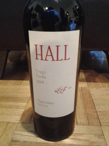 2009 Hall Craig's Cuvee Napa Valley, USA, California, Napa Valley ...