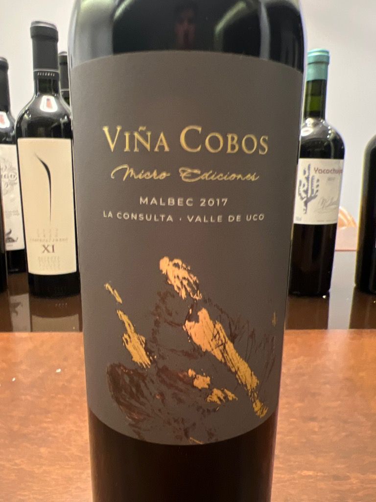 2018 Viña Cobos Malbec Micro Ediciones La Consulta, Argentina, Mendoza ...