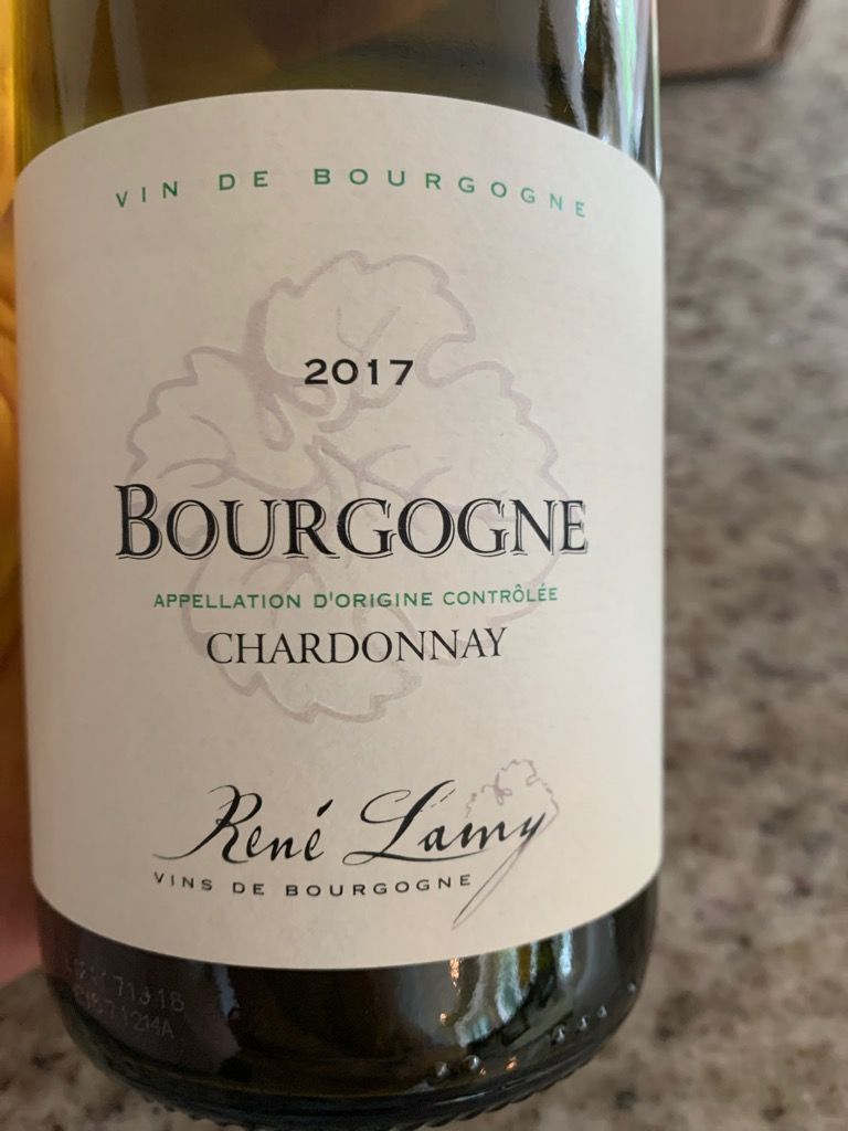 2017 Domaine Lamy-Pillot Bourgogne Blanc, France, Burgundy, Bourgogne ...