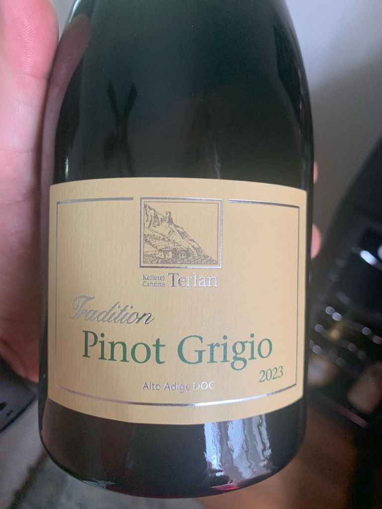 2023 Cantina Terlan Pinot Grigio Tradition, Italy, Trentino-Alto Adige ...
