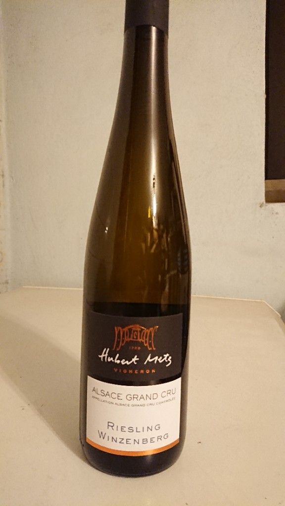 2018 Hubert Metz Riesling Winzenberg, France, Alsace, Alsace Grand Cru ...