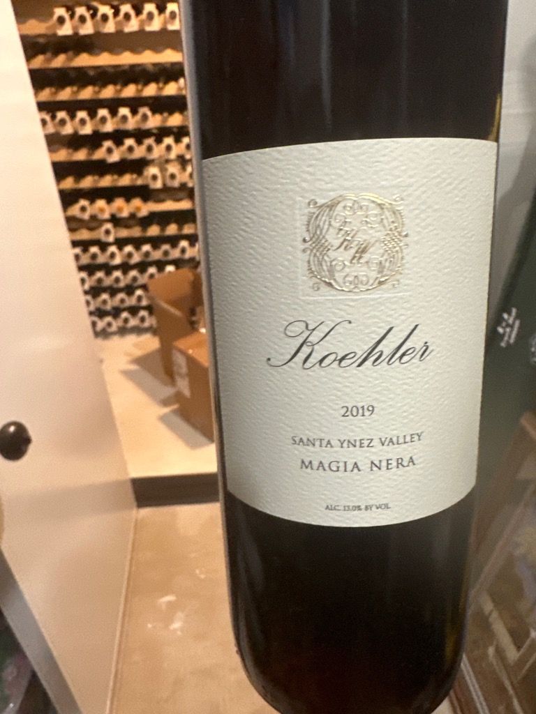 2020 Koehler Magia Nera, USA, California, Central Coast, Santa Ynez ...