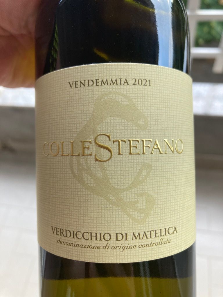 2021 Collestefano Verdicchio di Matelica, Italy, Marche, Verdicchio di ...