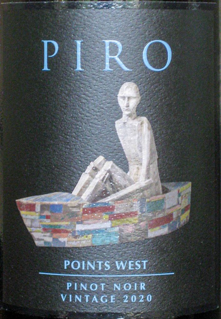 2020 Piro Pinot Noir Points West, USA, California, Central Coast, Santa ...