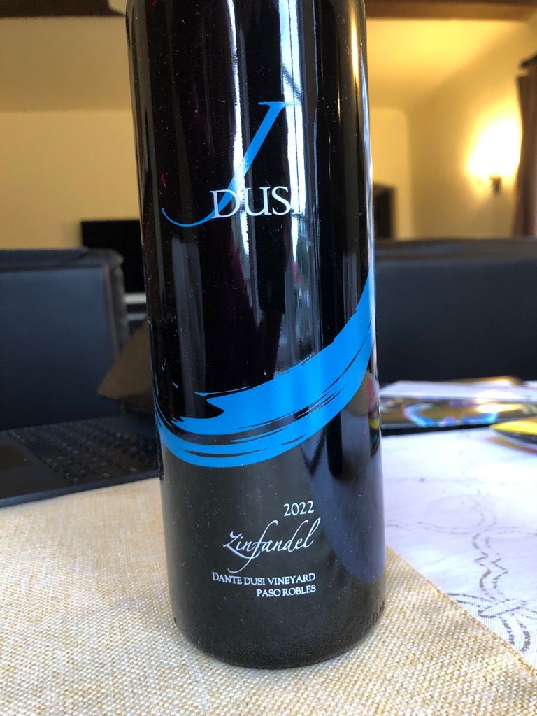 2023 J. Dusi Zinfandel Dante Dusi Vineyard, USA, California, Central ...
