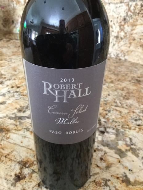 2013 Robert Hall Malbec Cavern Select, USA, California, Central Coast ...