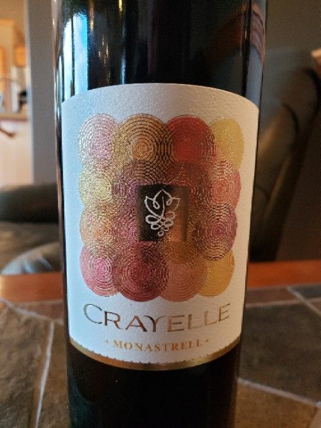 2020 Crayelle Cellars Monastrell Stone Tree Vineyard, USA, Washington ...