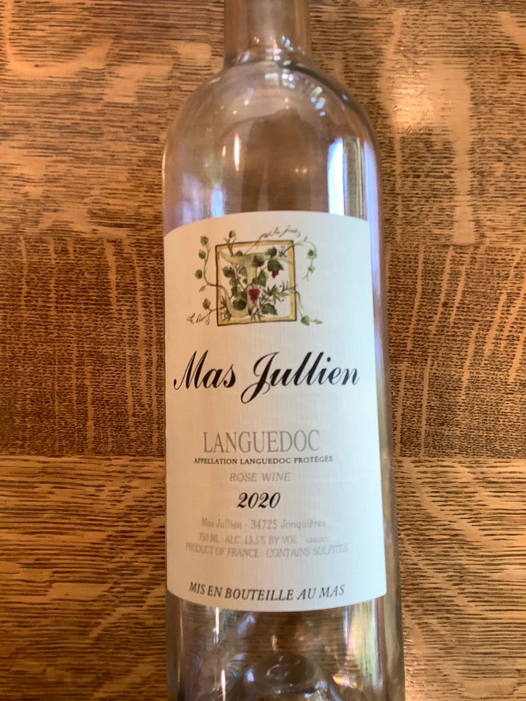 2020 Mas Jullien Languedoc Rosé, France, Languedoc Roussillon ...